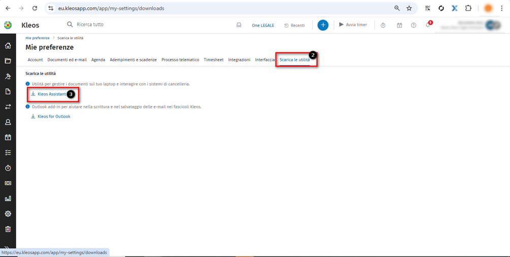 Kleos - guida per la disinstallazione e a reinstallazione del KA